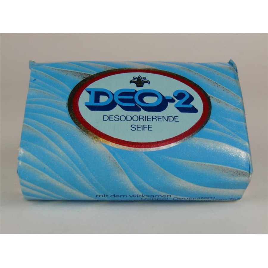 Seife DEO 2 Blau Original Seifenwerk Riesa, 3,00