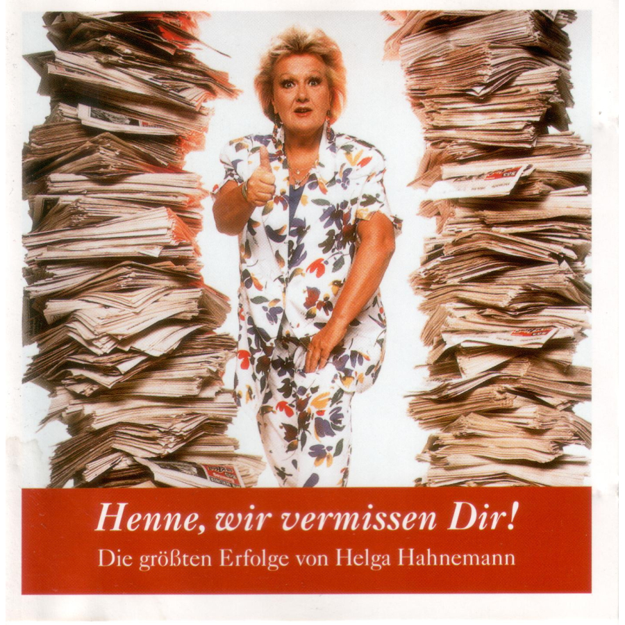 CD Helga Hahnemann - Henne,wir vermissen Dich Die größten Erfolge, 24,99