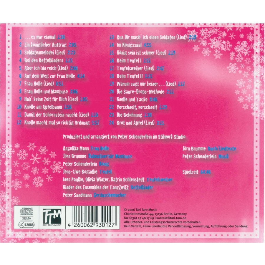 CD Rumpelstil - Frau Holle und Herr Knolle, 14,99