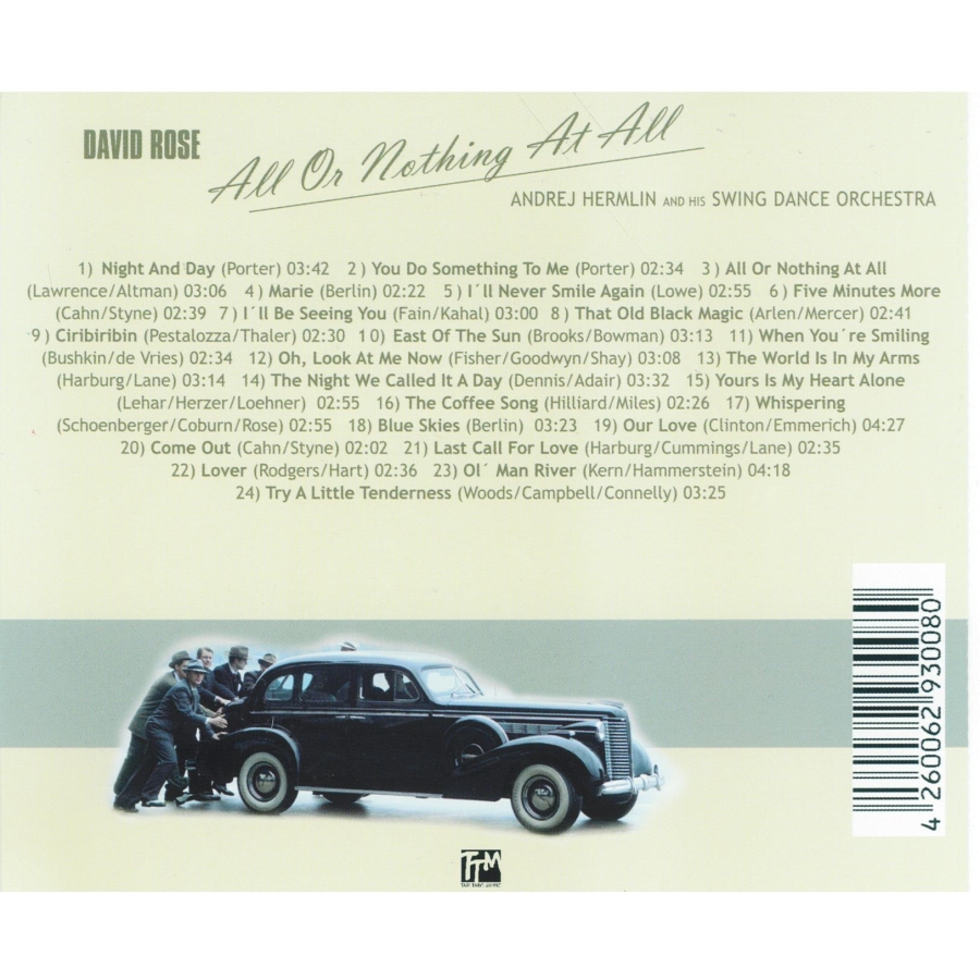 CD Andrej Hermlin and his Swing Dance Orchestra - David Rose - All or