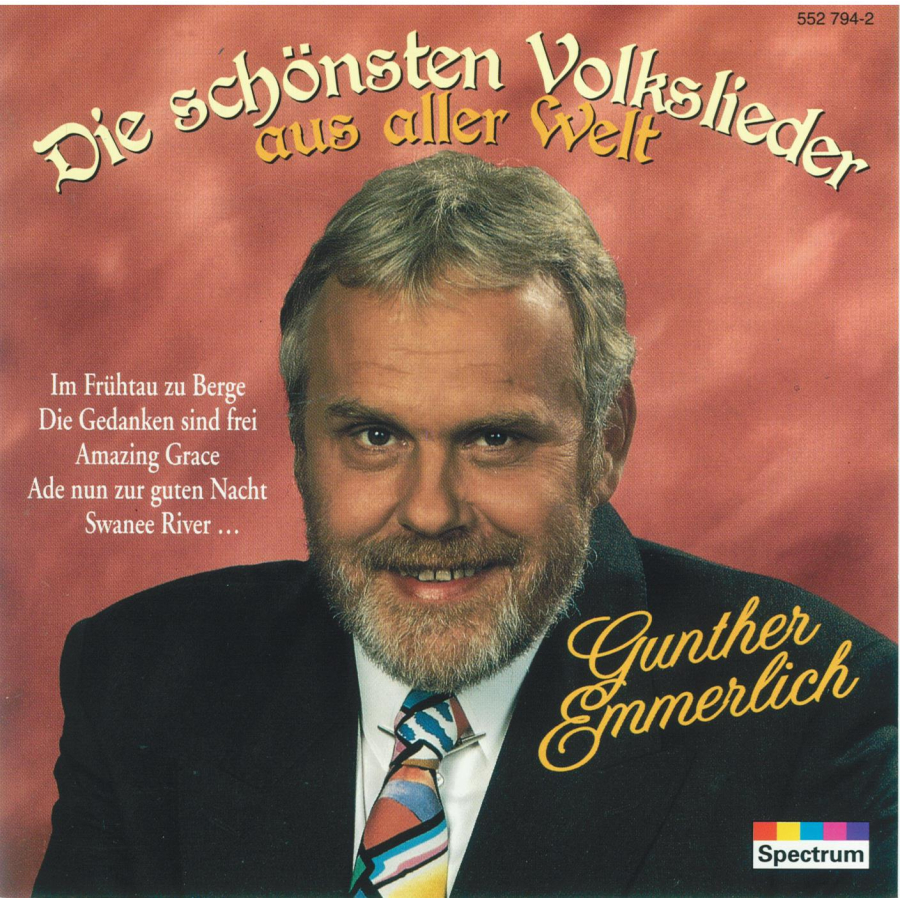 CD Gunther Emmerlich - Die schönsten Volkslieder aus aller Welt, 14,99