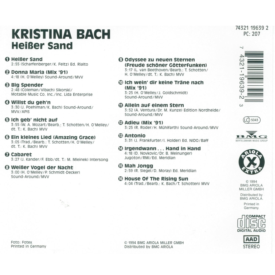 Kristina Bach - Heisser Sand, 12,99