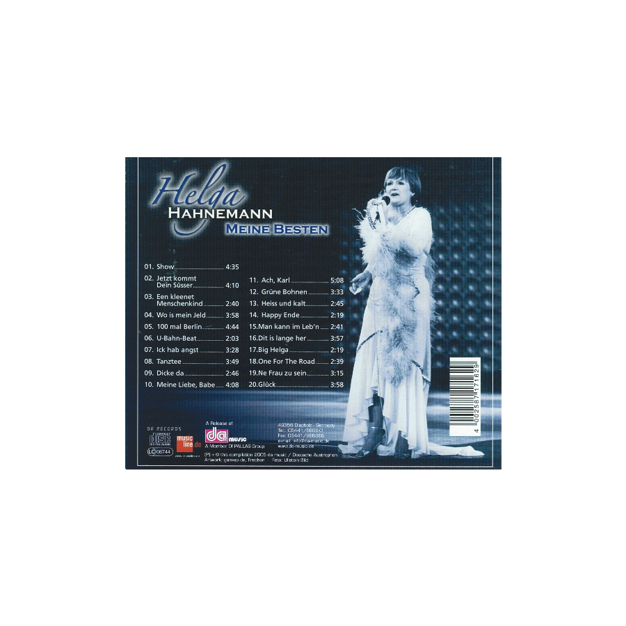 Helga Hahnemann - Meine Besten, 29,99