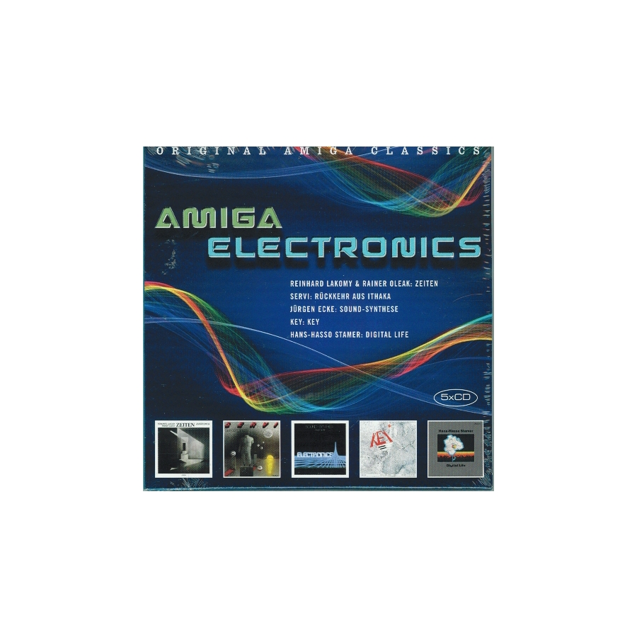 Amiga Electronics mit Lakomy, Servi, Ecke, Key, Stamer 5er CD Box, 33
