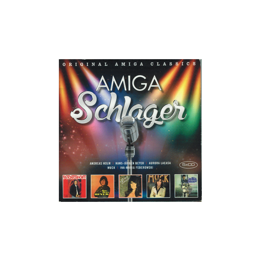 Original Amiga Classics - Amiga Schlager Box mit Andreas Holm, Hans J