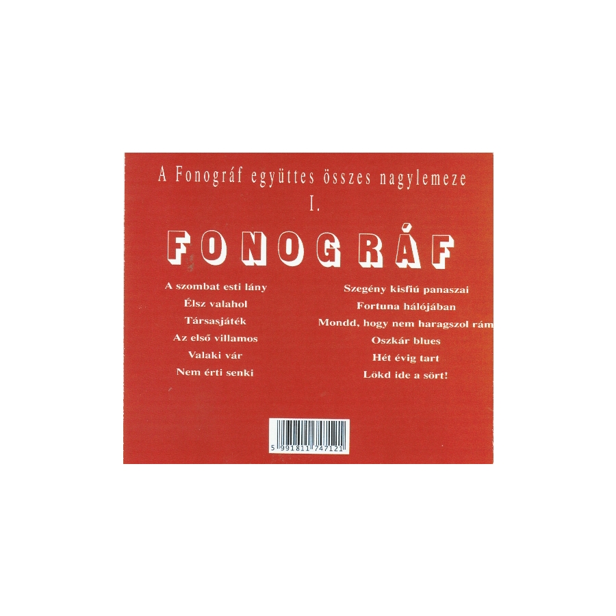 Fonograf - I., 19,99