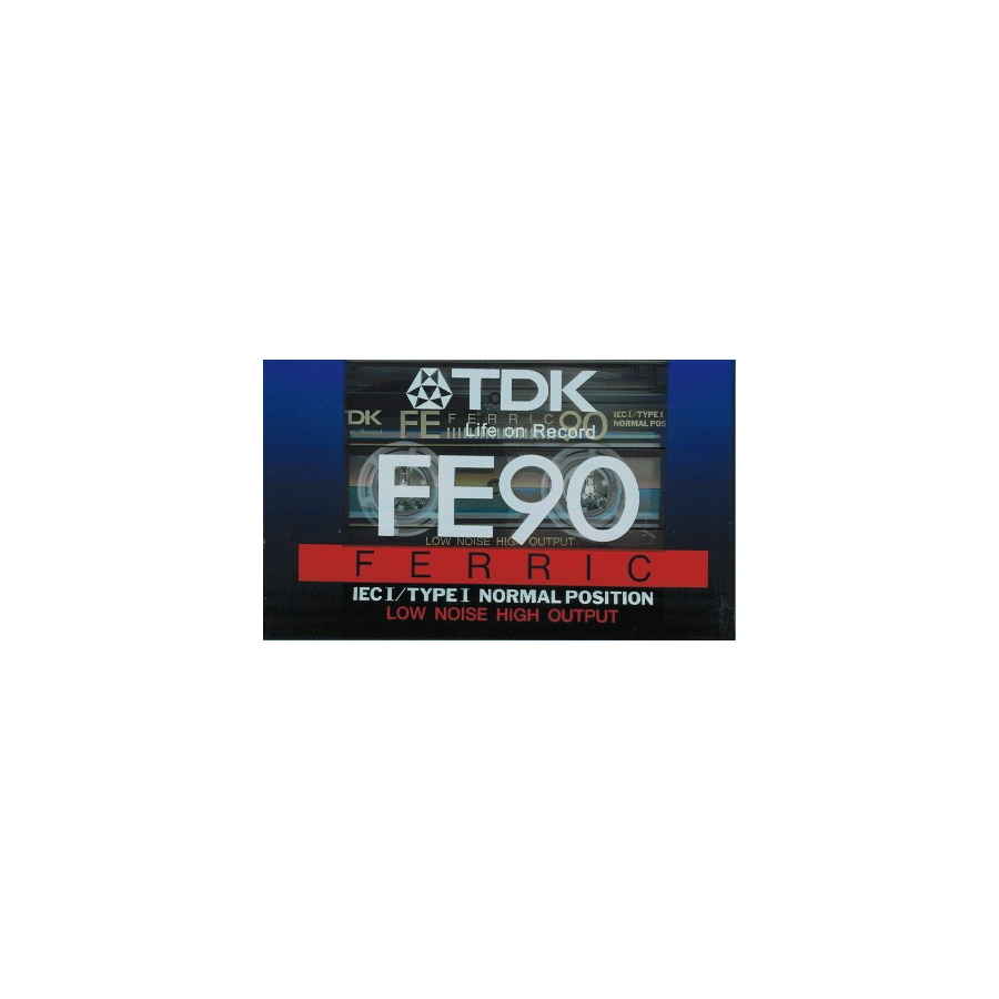 TDK FE90 Ferric Normal Position Leer Kassette, 5,99