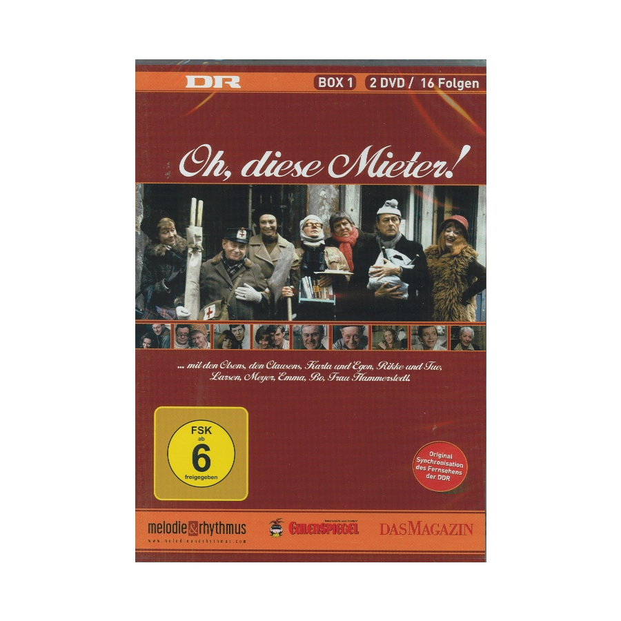 Oh, diese Mieter ! Box 1 mit 2 DVD 16 Folgen, 49,99