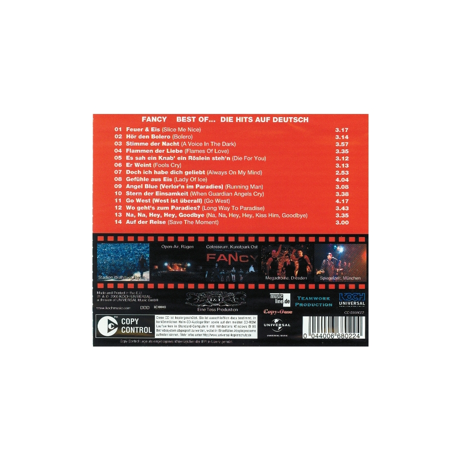 Fancy - Best of... Die Hits in Deutsch, 19,99