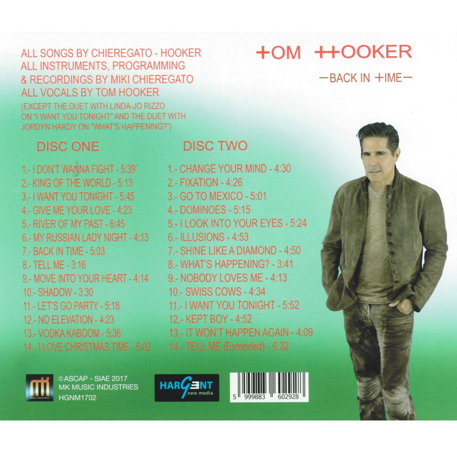 Tom Hooker - Back in Time, 50,00