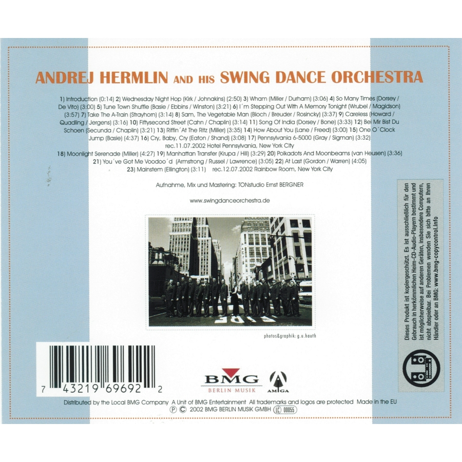 Andrej Hermlin and his Swing Dance Orchestra - Live in New York, 22,9