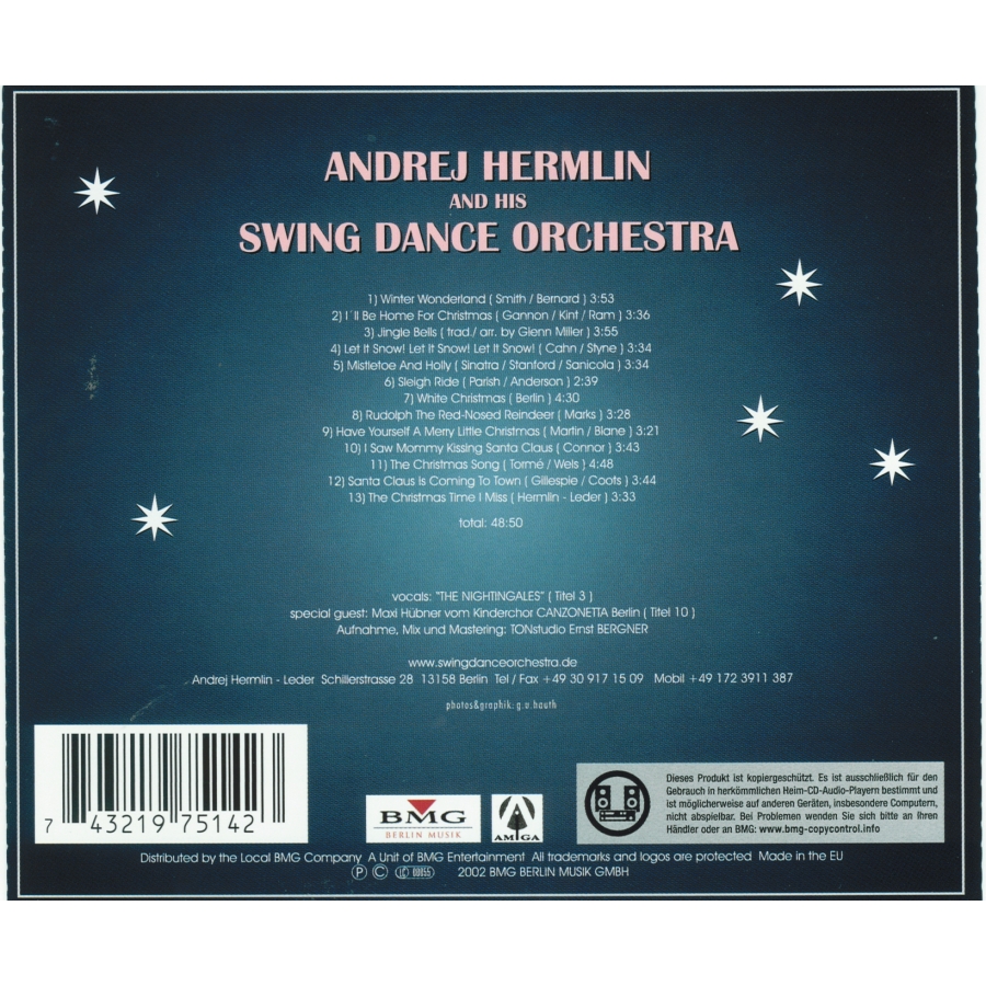 Andrej Hermlin and his Swing Dance Orchestra - Christmas in Swing, 26