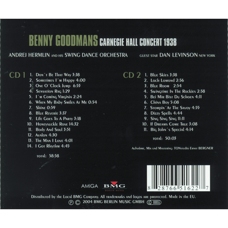 Andrej Hermlin and his Swing Dance Orchestra - plays Benny Goodmans C