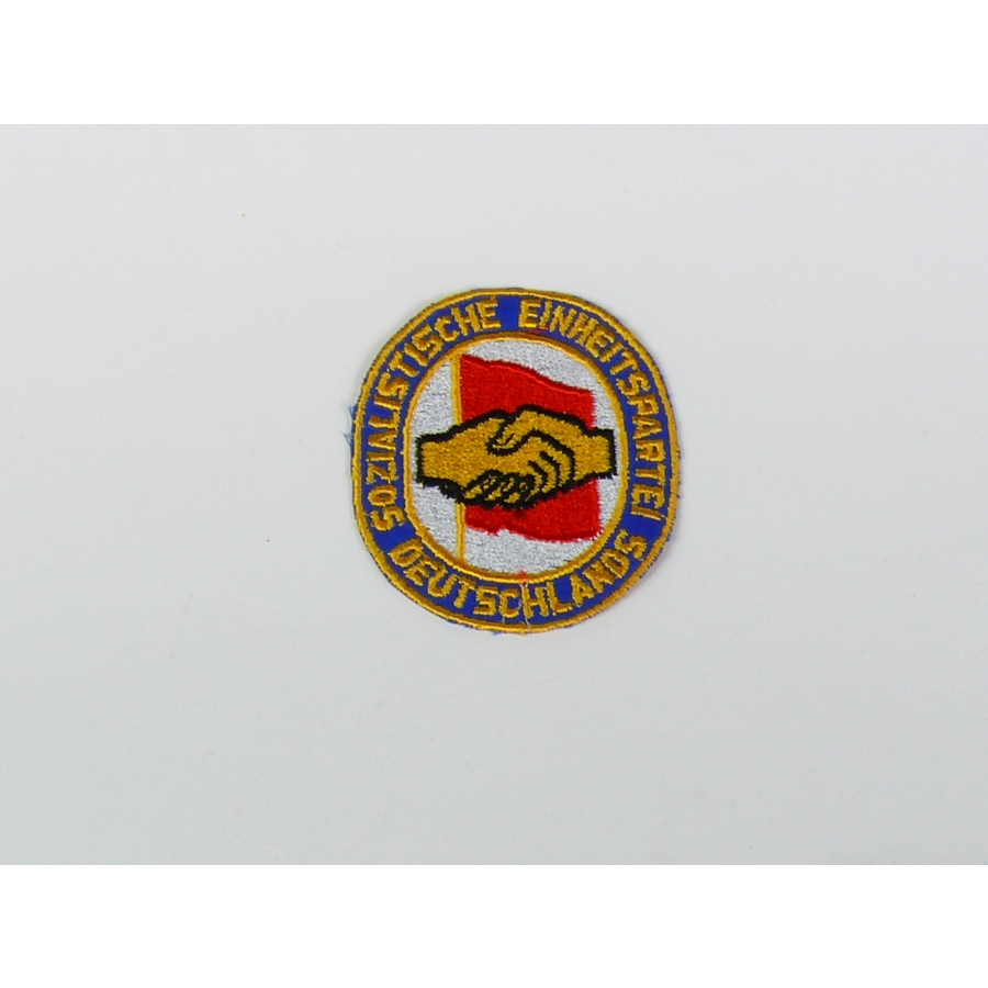 Original DDR Aufnäher Motiv SED Sozialistische Einheitspartei Deutsch ...